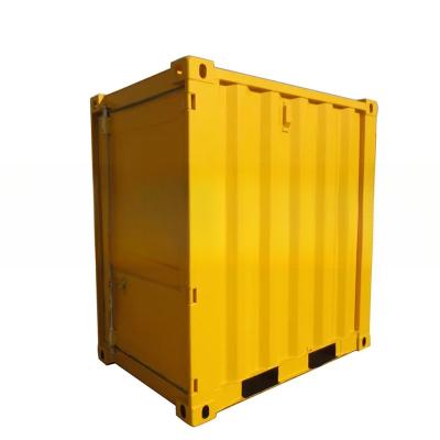 China 1200 x 2200 x 2260mm Dry Container Single Door Mini 4ft Corten Steel Portable Storage Container with CSC Certificate for sale