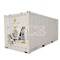 China 20ft Reefer Container Thermo King Refrigerated Cooler with External Dimensions 606*244*259mm and 32CBM Capacity for sale