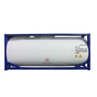 China 316L/SAN50028-7/WNr 1.4402/1.4404 Material 25000 Liters SS316L Vessel and Shell UN T11 20ft Ethanol ISO Tank Container for sale