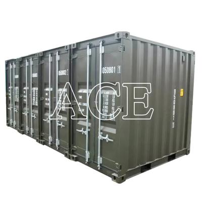 China 8ft x 5ft Mini Storage Shipping Container with Double Rear Door End Dry Steel/Corten Material Convenient and Versatile for sale