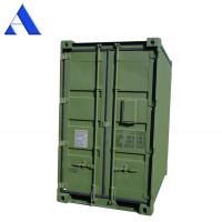 China 8ft x 5ft Mini Storage Shipping Container with Double Rear Door End Dry Steel/Corten Material Convenient and Versatile for sale
