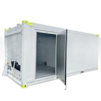 China 20ft DNV 2.7-1 Standard Dual Temperature Offshore Reefer Container Frozen Fresh 2 Rooms Main Circuit 3 Phase Competitive for sale