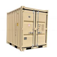 China 6.5ft Tricon Portable Storage Mini Box 6ft x 8ft Corten Steel Container for Storage or Shipping for sale