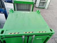 China 6ft DNV 2.7-1 Standard Cargo Carrying Units CCU Closed Drilling Box 6 feet Mini Offshore Container Sling Set Optional for sale