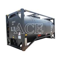 China UN T3 Fire Heating 20ft Bitumen ISO Tank Container with CSC Certificate and 16MnDR Vessel Material for sale