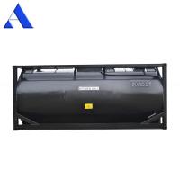 China UN T3 Fire Heating 20ft Bitumen ISO Tank Container with CSC Certificate and 16MnDR Vessel Material for sale