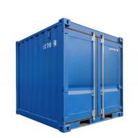 China 9.95CBM Capacity Customized 8ft 8 Foot Mini Shipping Container Whole Sale Dry Steel Container in Tianjin Shanghai Qingdao for sale