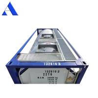 China IMDG T4 Standard Steel Material 20ft ISO Fuel Tank Container 26000L Capacity for Safe Diesel and Gasoline Transport for sale