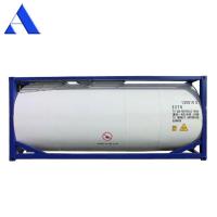 China IMDG T4 Standard Steel Material 20ft ISO Fuel Tank Container 26000L Capacity for Safe Diesel and Gasoline Transport for sale