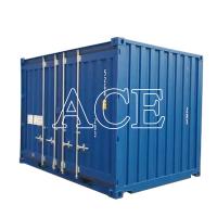 China 12ft 3.6m Dry Cargo Storage Shipping Container with Side Door Opening and BV CSC Certification Made of Corten Steel for sale