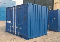 China 12ft 3.6m Dry Cargo Storage Shipping Container with Side Door Opening and BV CSC Certification Made of Corten Steel for sale