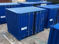 China 12ft 3.6m Dry Cargo Storage Shipping Container with Side Door Opening and BV CSC Certification Made of Corten Steel for sale