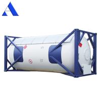 China 9 High Stacking T50 LPG Liquid Chlorine Gas 20ft ISO Tank Container 18/23.45Bar Pressure for sale
