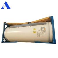 China 9 High Stacking T50 LPG Liquid Chlorine Gas 20ft ISO Tank Container 18/23.45Bar Pressure for sale