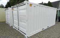 China 15 Foot Dry Van Shipping Container for Transportation External Dimensions 4550 x 2200 x 2260 mm Maximum Payload 5000kg for sale