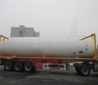 China 40ft ISO Gas Tank Container 52.5 CBM UN T50 for Compressed Liquefied LPG Chlorine Ammonia High Capacity ISO Container for sale