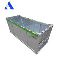 China Corten-A 20ft DNV 2.7-1 Standard Open Top Hard Dry Cargo Offshore Container with BV DNV Certificate 31cbm Capacity for sale