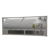 China 20 Ton Capacity 20ft Long Transport Container ASME Standard UN T75 ISO Cryogenic LNG Tank for Customizable and Transport for sale
