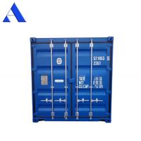China 20ft Corten-A IS0 Standard Dry Cargo Shipping Container at Reasonable for and Optional Features for sale