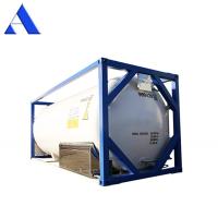 China 20 Ton Capacity 20ft Long Transport Container ASME Standard UN T75 ISO Cryogenic LNG Tank for Customizable and Transport for sale