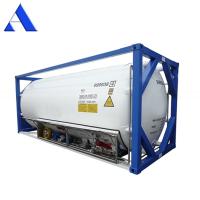 China 20 Ton Capacity 20ft Long Transport Container ASME Standard UN T75 ISO Cryogenic LNG Tank for Customizable and Transport for sale