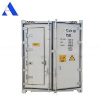 China Stroage Function Double Rear End Swing Door 40ft PU Foam Insulated Reefer Refrigerated Body Shipping Isolated Container for sale