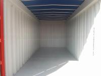 China 31 cbm Capacity Open Top Container for Offshore Dry Storage in Steel and Corten Steel BV CSC Certified Optional Sling Shackles for sale