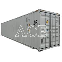 China 45ft Length High Cube Shipping Container Heavy-Duty Steel Construction for sale