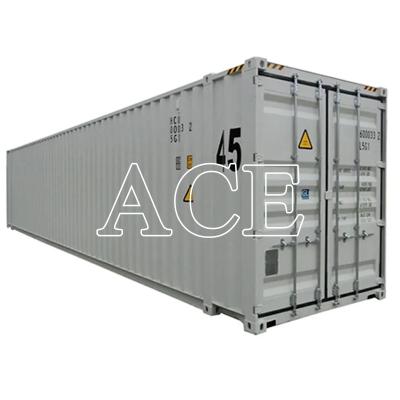 China 45ft Length High Cube Shipping Container Heavy-Duty Steel Construction for sale
