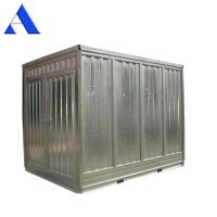 China Scale Medium Duty 2m 3m 4m 5m 6m Galvanized Steel Mobile Portable Self Storage Box Container for Sortage Usage for sale