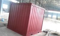 China Scale Medium Duty 2m 3m 4m 5m 6m Galvanized Steel Mobile Portable Self Storage Box Container for Sortage Usage for sale