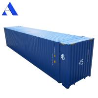 China 45ft Length High Cube Shipping Container Heavy-Duty Steel Construction for sale
