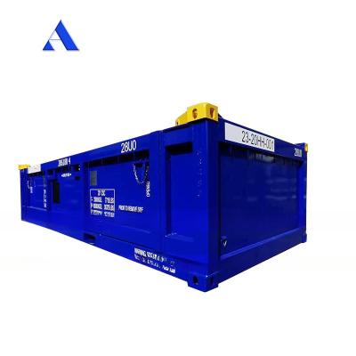 China 20ft DNV2.7-1 Standard Half Height Offshore Cargo Baskets Container with 14.00 cbm Capacity Design Standard ISO10855 for sale