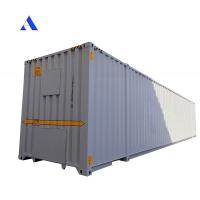 China 50ft Length 53 foot Steel Shipping Container for Dry Container in North America Inside Modification Trailer and Rail Way for sale
