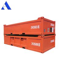 China 20ft DNV2.7-1 Standard Half Height Offshore Cargo Baskets Container with 14.00 cbm Capacity Design Standard ISO10855 for sale