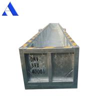 China Maximum Payload 12000KGS 39ft to 76ft Galvanized LR Certified DNV 2.7-1 Standard Open Top DNV Offshore Cargo Basket for sale