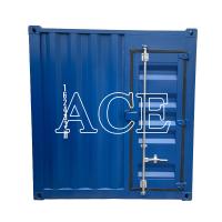 China 10ft 10 feet 10 foot Stainless CSC Plate Dry Storage Shipping Container Easy Open Personal Door 14.9CBM Capacity for sale