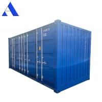 China Left or Right Side Access 20ft Open Side Container with External Dimensions of 6058 x 2438 x 2591mm and Large Door Opening for sale