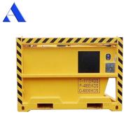 China 3.6 CBM DNV 2.7-1 Standard Closed Box Container Corten-A Offshore Mud Skips / Waste Skips for Cutting Drilling for sale