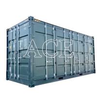 China 20ft High Dry Shipping Container with Cube Side Door Made from Steel Corten Steel 6058 x 2438 x 2896 mm 33.2 CBM Capacity for sale