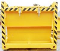 China 1115KGS Tare Mass Offshore Cutting Mud Skip BV Certified Closed Container for Drilling -20 C Design DNV 2.7-1 Standard for sale