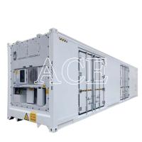 China 40ft Open Side Door Freezer Reefer Container The Perfect Container for Fresh Goods Transportation for sale