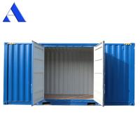 China 20ft High Cube Side Opening Shipping Container with One Open Side Door External Dimensions 6.058 x 2.438 x 2.896 M for sale