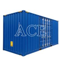 China 20ft High Cube Side Opening Shipping Container with One Open Side Door External Dimensions 6.058 x 2.438 x 2.896 M for sale