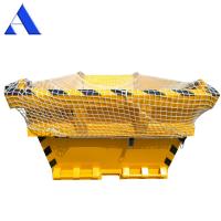 China 13ft DNV 2.7-1 Standard Steel Container Boat Offshore Drilling Waste Skip BV Certified Length 13ft Lifting Angle 45C for sale