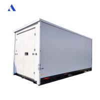 China Galvanized 3m 4m 6m 20ft Flat Pack Mobile Storage Portable Foldable Self Storage Container for Space Efficiency for sale