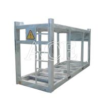 China 13ft 4meter DNV 2.7-1 Standard Galvernized Offshore Container Lifting Frame Skid 45 degree Sling Angle for sale