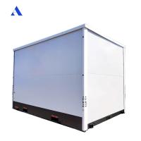 China Galvanized 3m 4m 6m 20ft Flat Pack Mobile Storage Portable Foldable Self Storage Container for Space Efficiency for sale