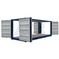 China 20ft 20 Open Side Door Shipping Container Easy Loading Dry Container with 4 Sides Opening Made Steel Corten Steel BV Certified for sale