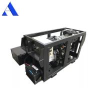 China 400L Fuel Tank Trailer Side Mount Diesel Generator Set for Reefer Container Genset 473L Tank Capacity for sale